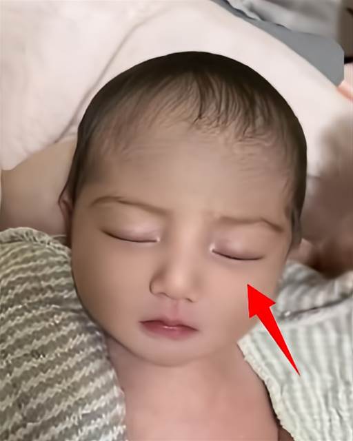 寶寶出生自帶眼影高光，被夸贊很有「觀音相」，眼尖網友卻發現不對勁 - MyBB